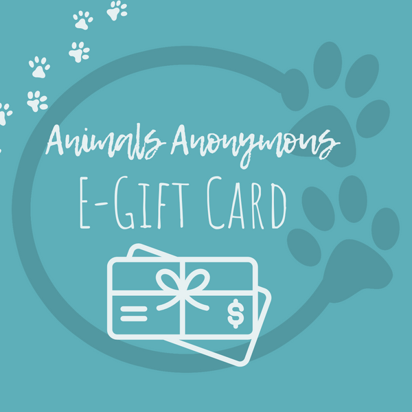 Animals Anonymous Gift Card – Animals Anonymous Apparel